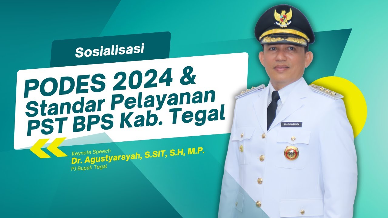 Sosialiasi Pendataan Potensi Desa (PODES) 2024 BPS Kabupaten Tegal ...