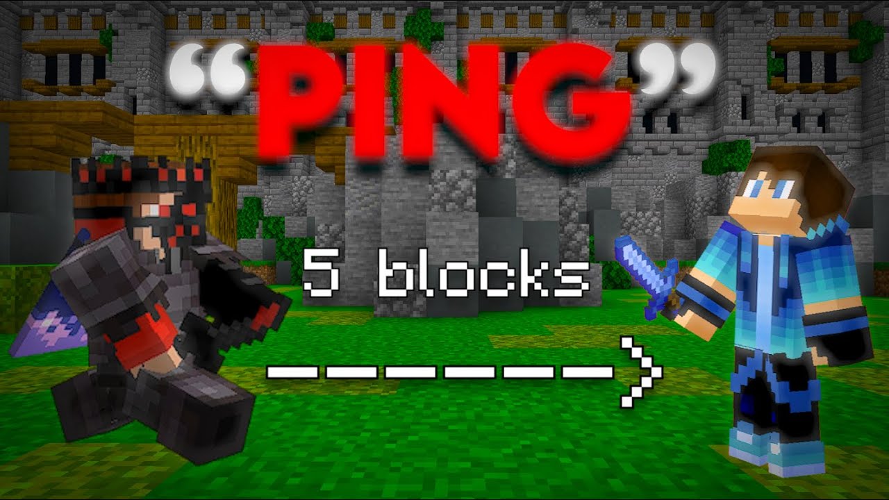 When you have "High ping" in minecraft - YouTube