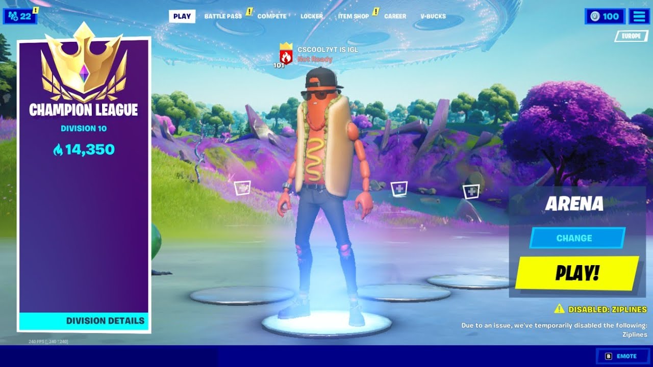 TORNEIO DUOS A VALER 1000 VBUCKS !!! 14K PONTOS!!! TOP 7000 DO MUNDO ...