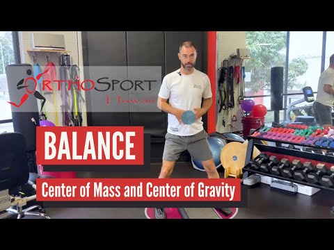 Balance Exercises - Center of Mass and Center of Gravity | OrthoSport ...