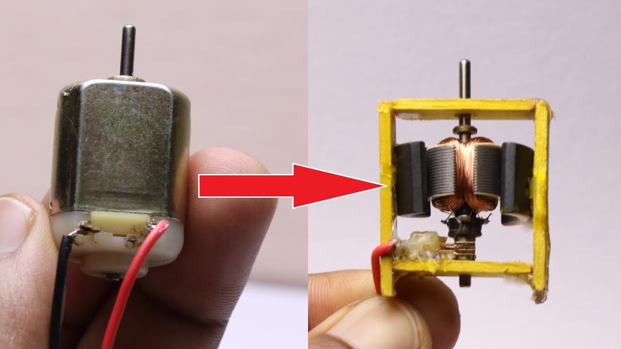 How To Modify DC MOTOR to SKELETAL MOTOR in Very Easy Way - YouTube