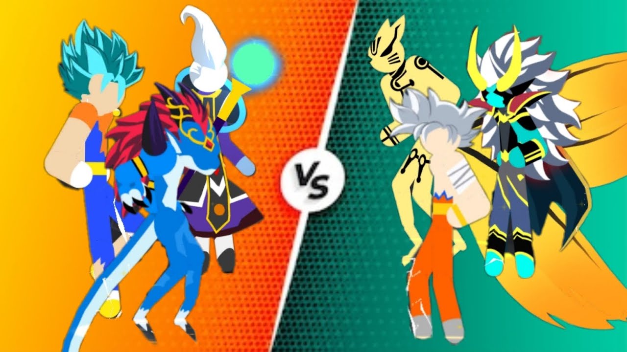 Stickman Warriors PVP - Vegeta Vs Goku - YouTube