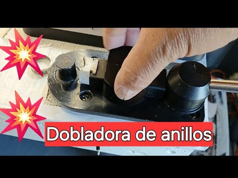 😃 Dobladora de ANILOS  en casa 🙆‍♂️🙆‍♂️🙆‍♂️