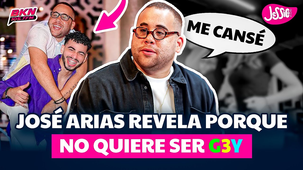 JOSE ARIAS REVELA PORQUE NO QUIERE SER G3Y - YouTube