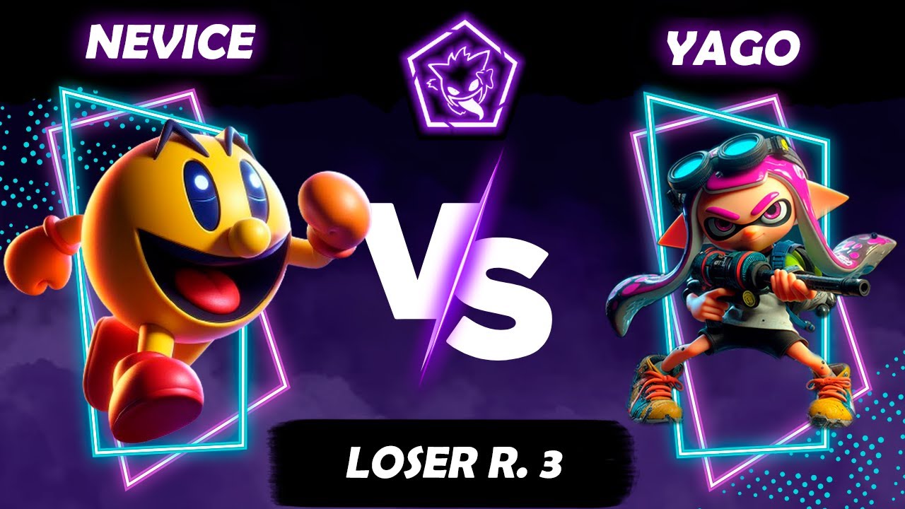 GL #24 L. Round 3 - Nevice (Pacman) Vs Yago (Inkling) Smash Ultimate ...