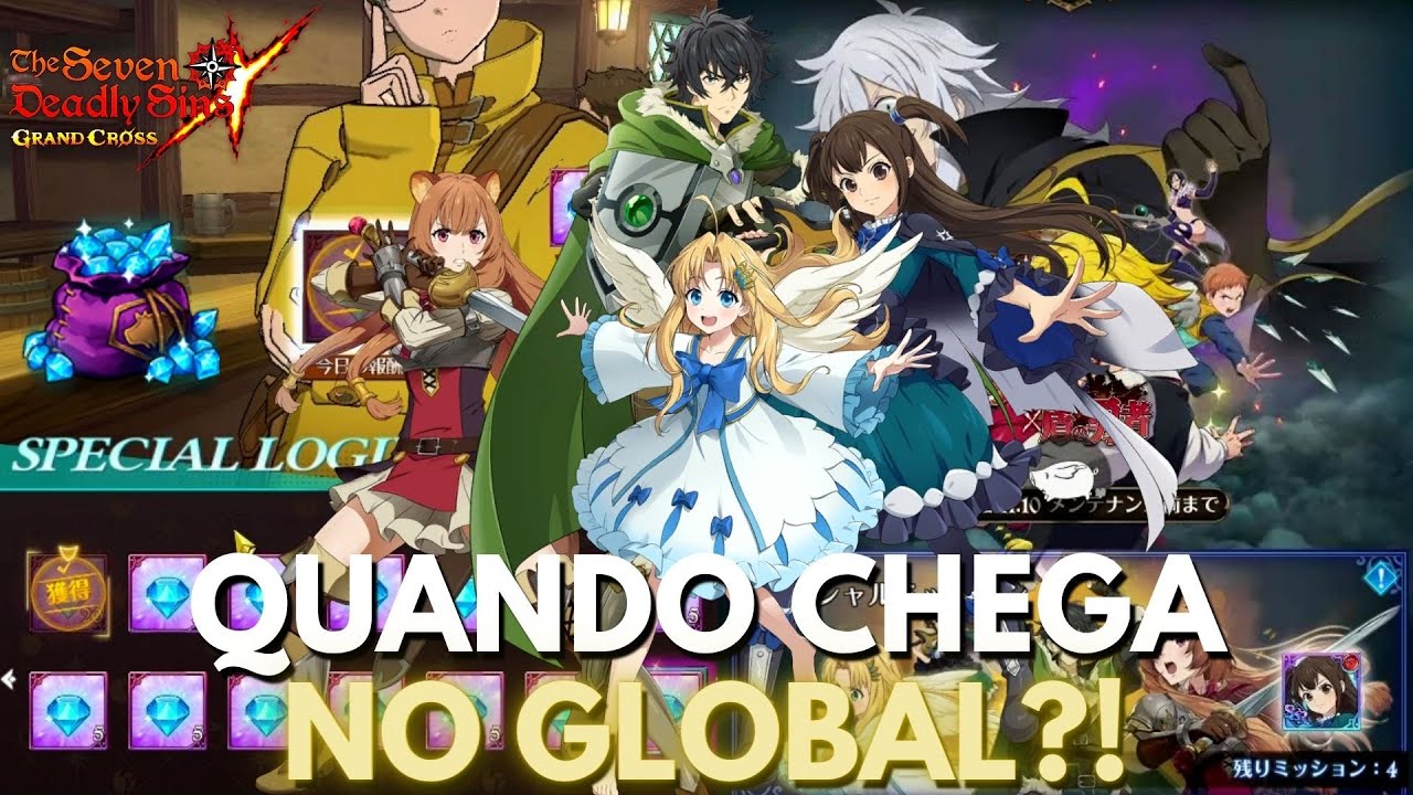 QUANDO A COLAB DO HERÓI DO ESCUDO(TATE NO YUUSHA) CHEGA NO GLOBAL ...
