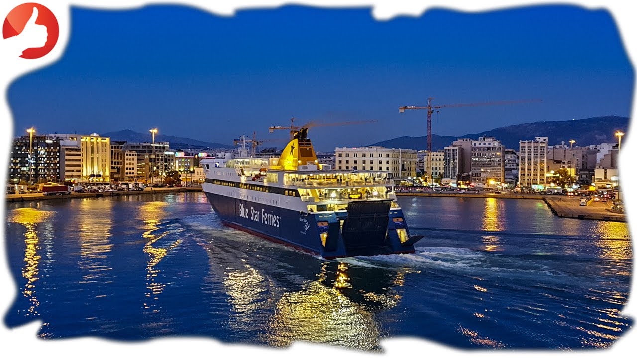 Din Piraeus către Heraklion Creta | ANEK Ferries KPHTH II - YouTube