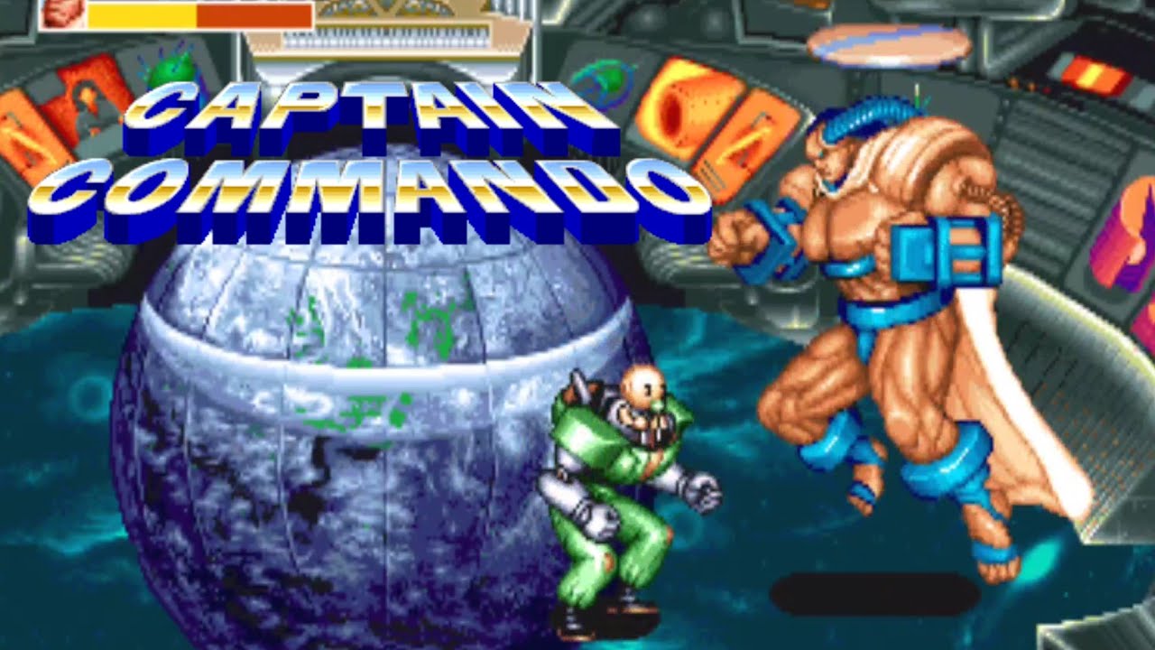 Captain Commando FULL Walkthrought ARCADE MAME With Baby Commando ...