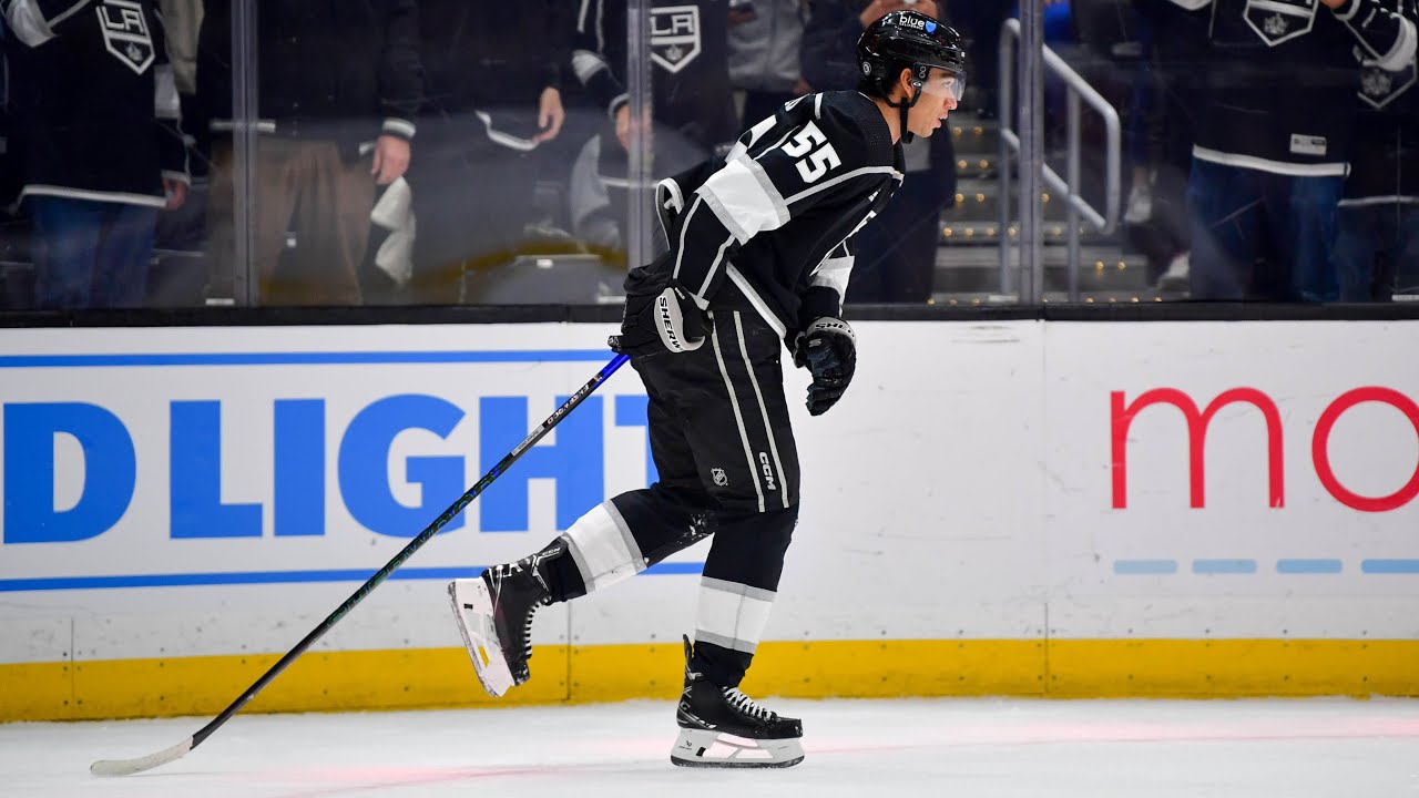 Quinton Byfield Scores Dazzling Goal Against Columbus - YouTube