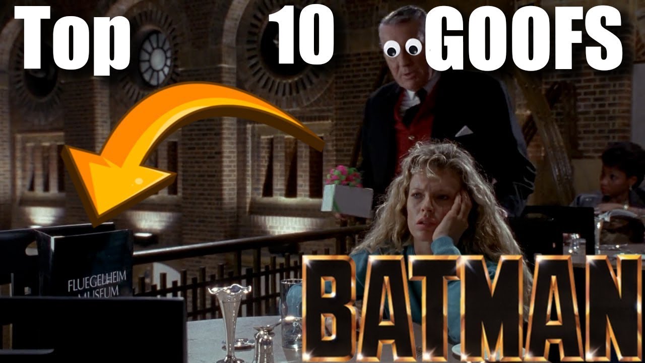 10 Epic Fails In Batman (1989) You Need To See! - YouTube
