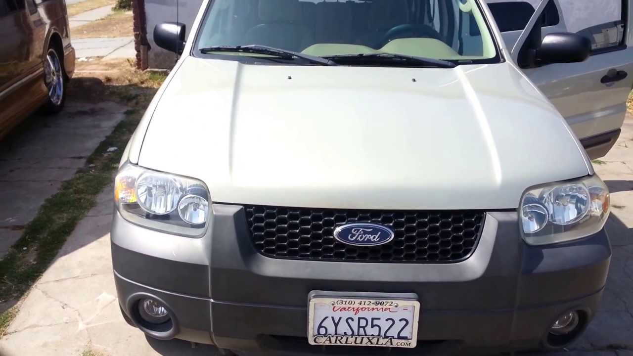 2005 ford escape custom - YouTube