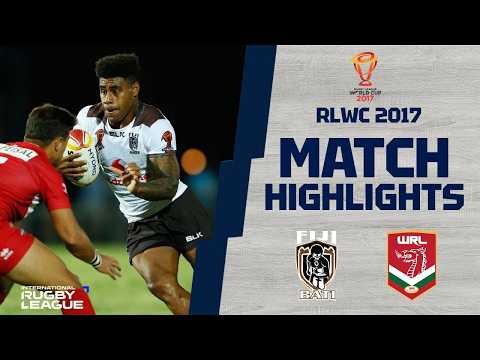 Rugby League World Cup | 2017 | Fiji v Wales | Match Highlights