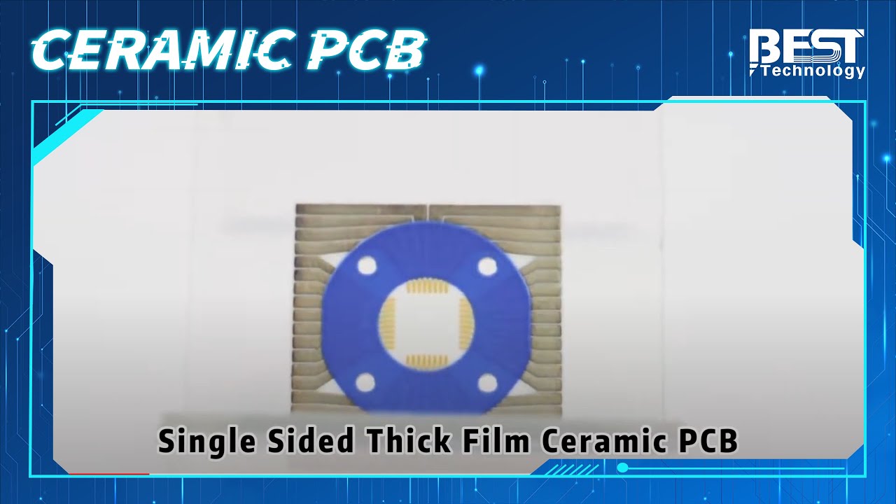 Thick film ceramic PCB - YouTube