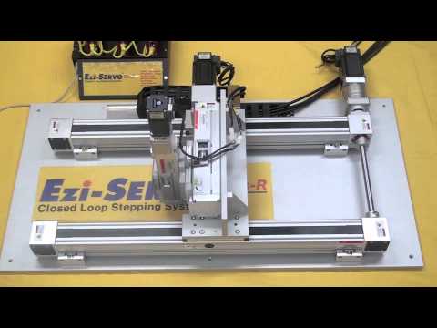 Ezi SERVO 3 Axis robot - YouTube