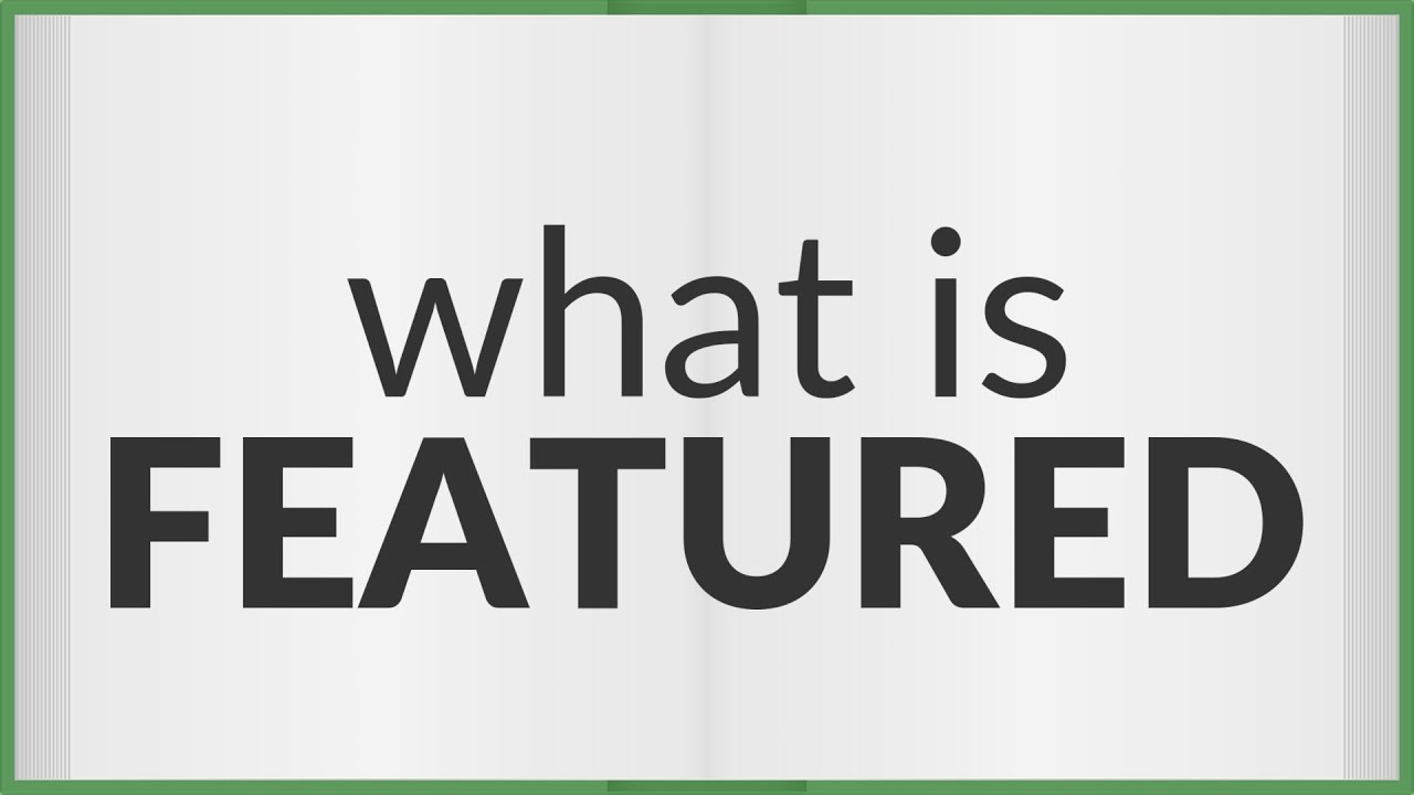 Featured Meaning Does This Mean The New Banner Situation Where Ur