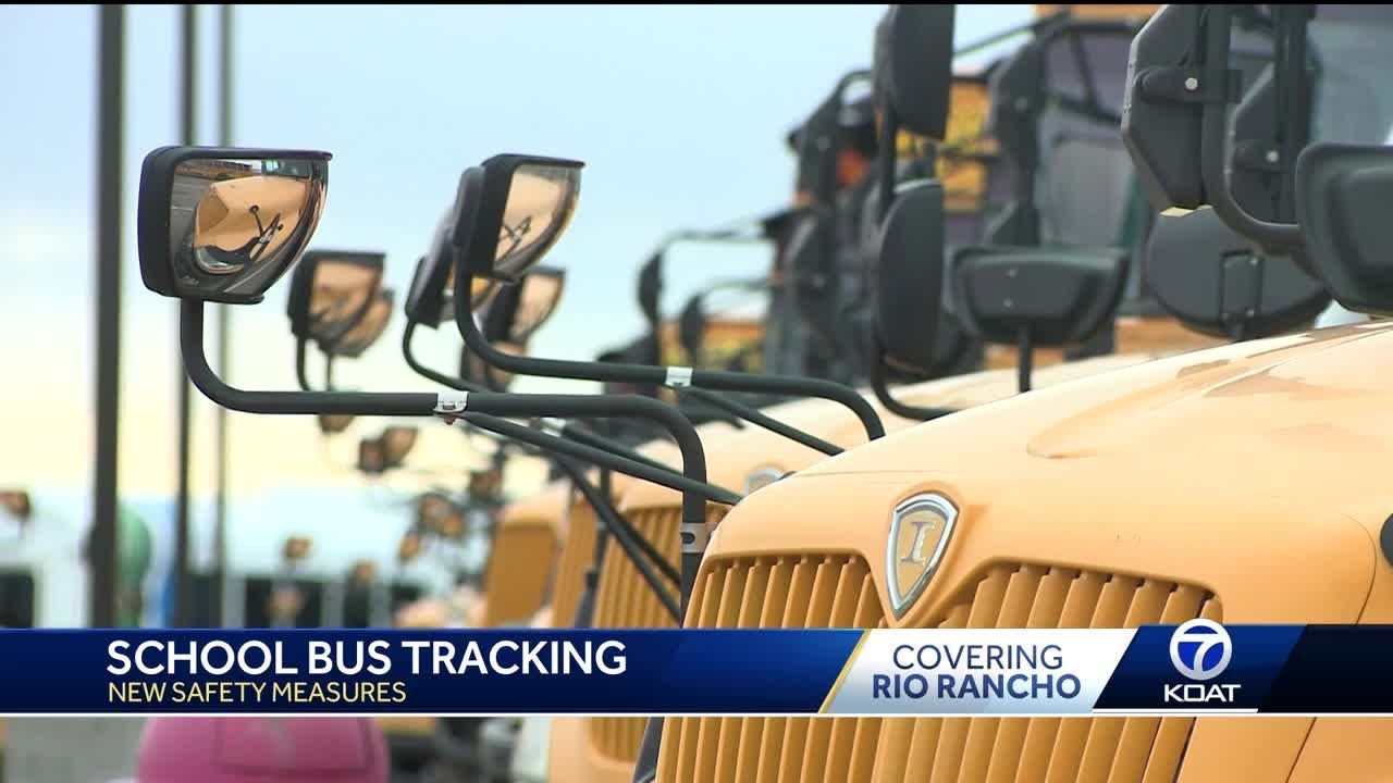 New school bus tracking system at Rio Rancho Public Schools - YouTube