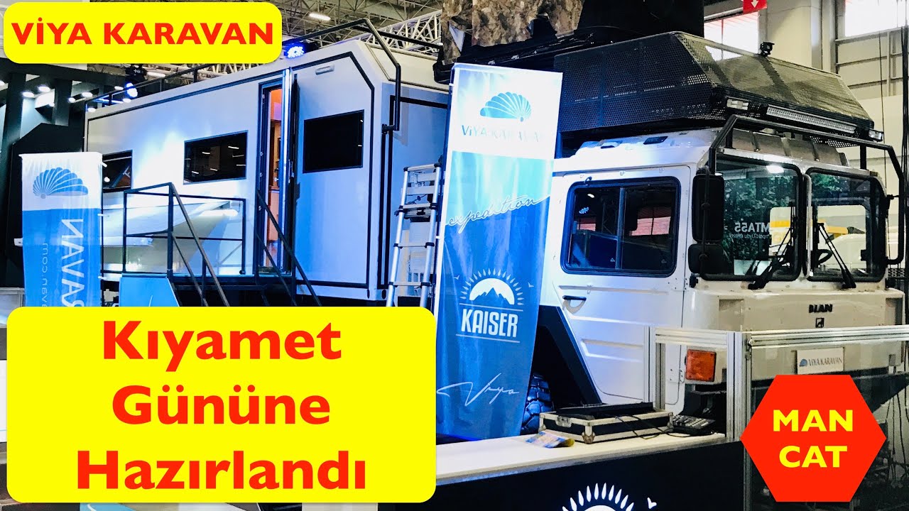 Kıyamet Gününe hazırlandı. ( Viya Karavan ) - YouTube