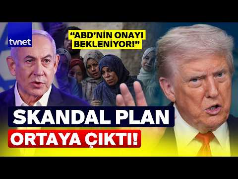 İsrail Gazze için sürgün planını açıkladı: TRUMP’IN ONAYINI BEKLİYOR!