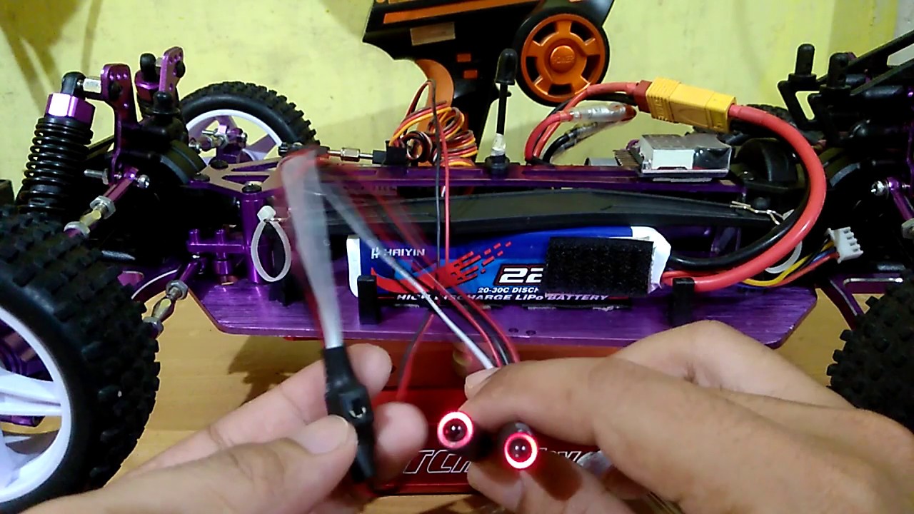 Angel eyes Led for RC Car accessories - YouTube