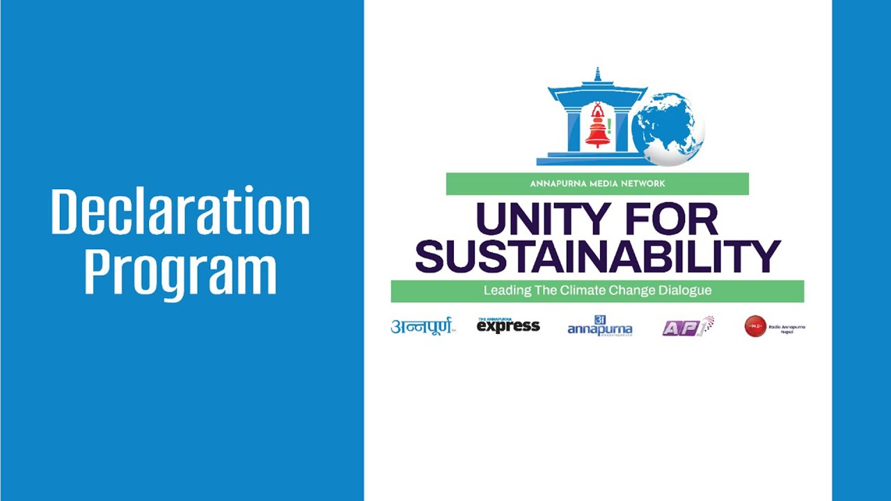 Unity For Sustainability | Leading The Climate Change Dialogue | AMN ...