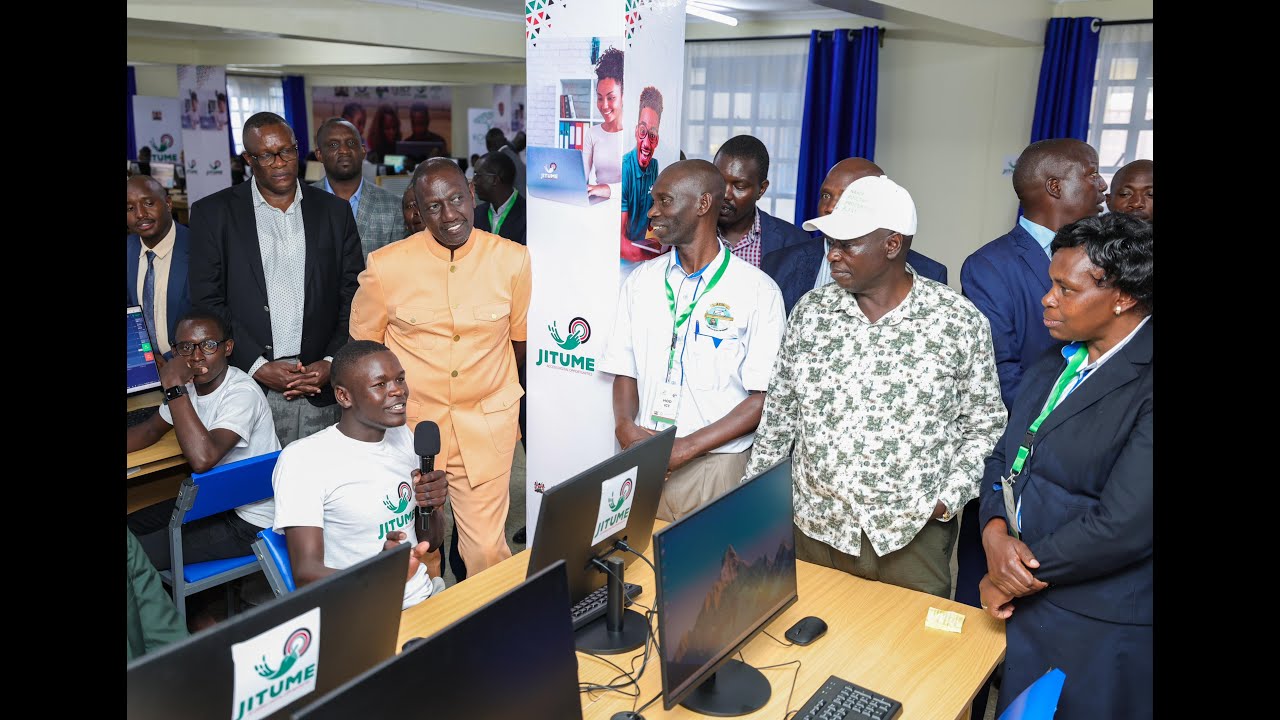 President Ruto Launch of Jitume ICT Laboratory, Kaiboi National ...