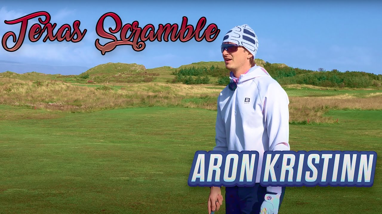 Brutta og Aron Kristinn | Brautarholt Golf Course - YouTube
