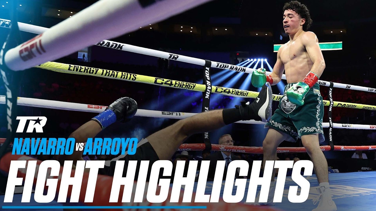 A PERFECT Performance From Steven Navarro | FIGHT HIGHLIGHTS - YouTube