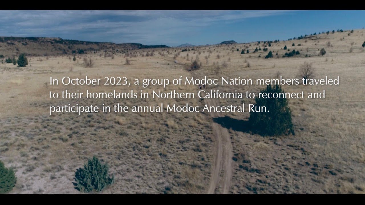 Modoc Ancestral Run 2023 - YouTube