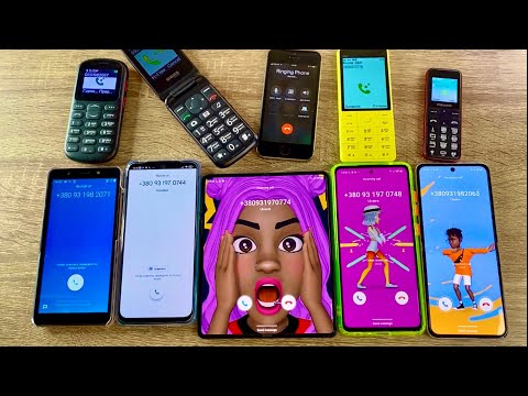Many Phones Incoming Call at the same time and Outgoing call. Samsung/Xiaomi/iPhone/Tecno/BQ/Maxcom
