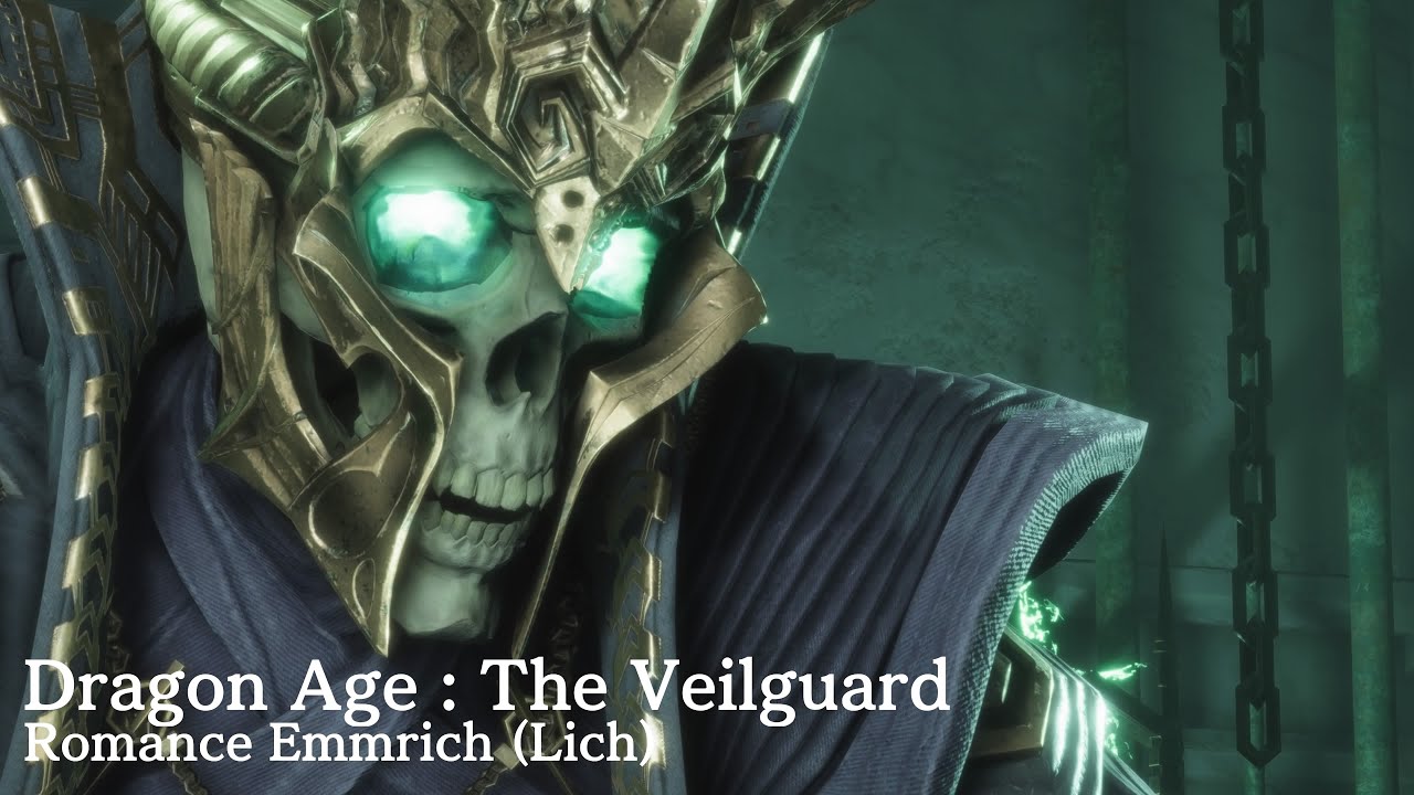 Dragon Age: The Veilguard - Emmrich Lich Romance Scene - YouTube
