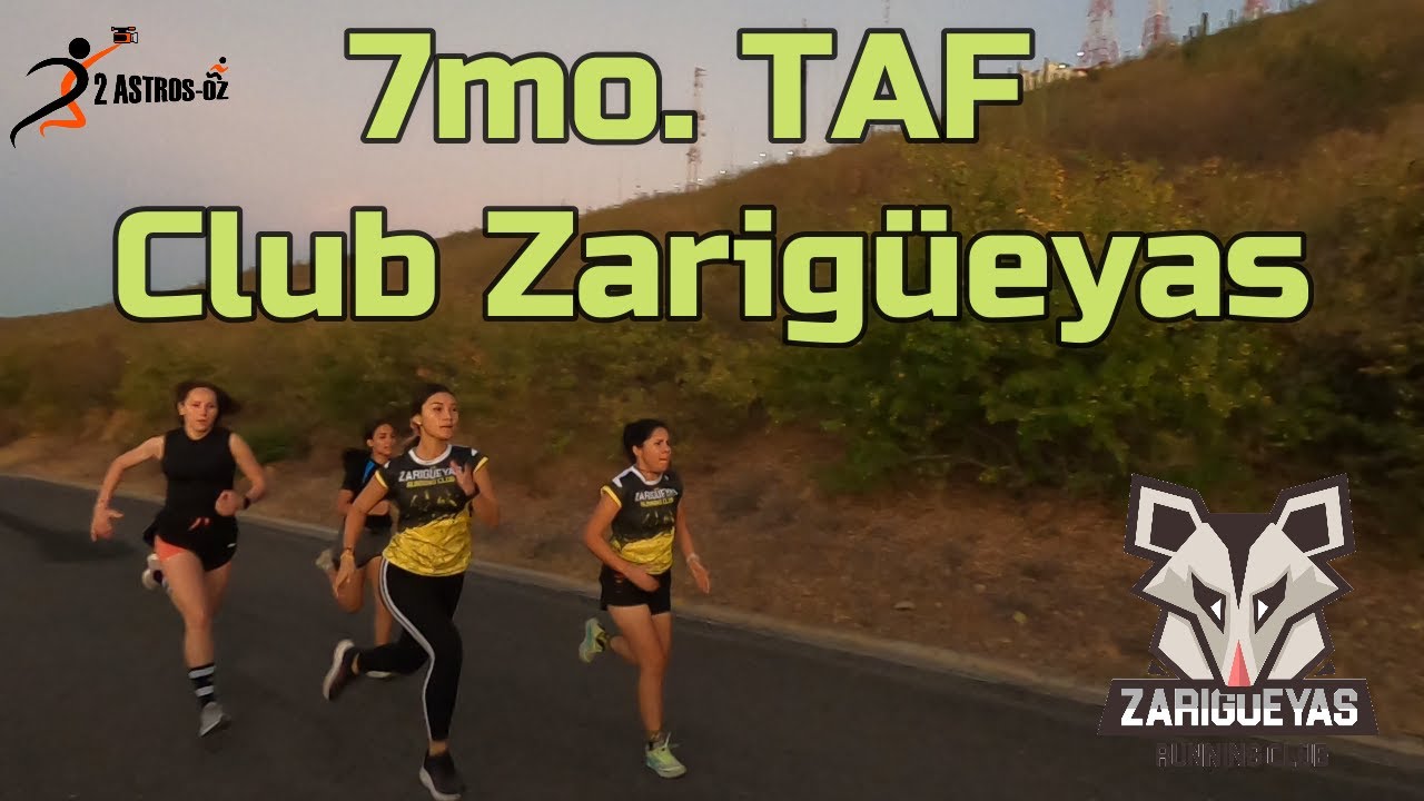7mo TAF Club Zarigüeyas, velocidad y resistencia - YouTube