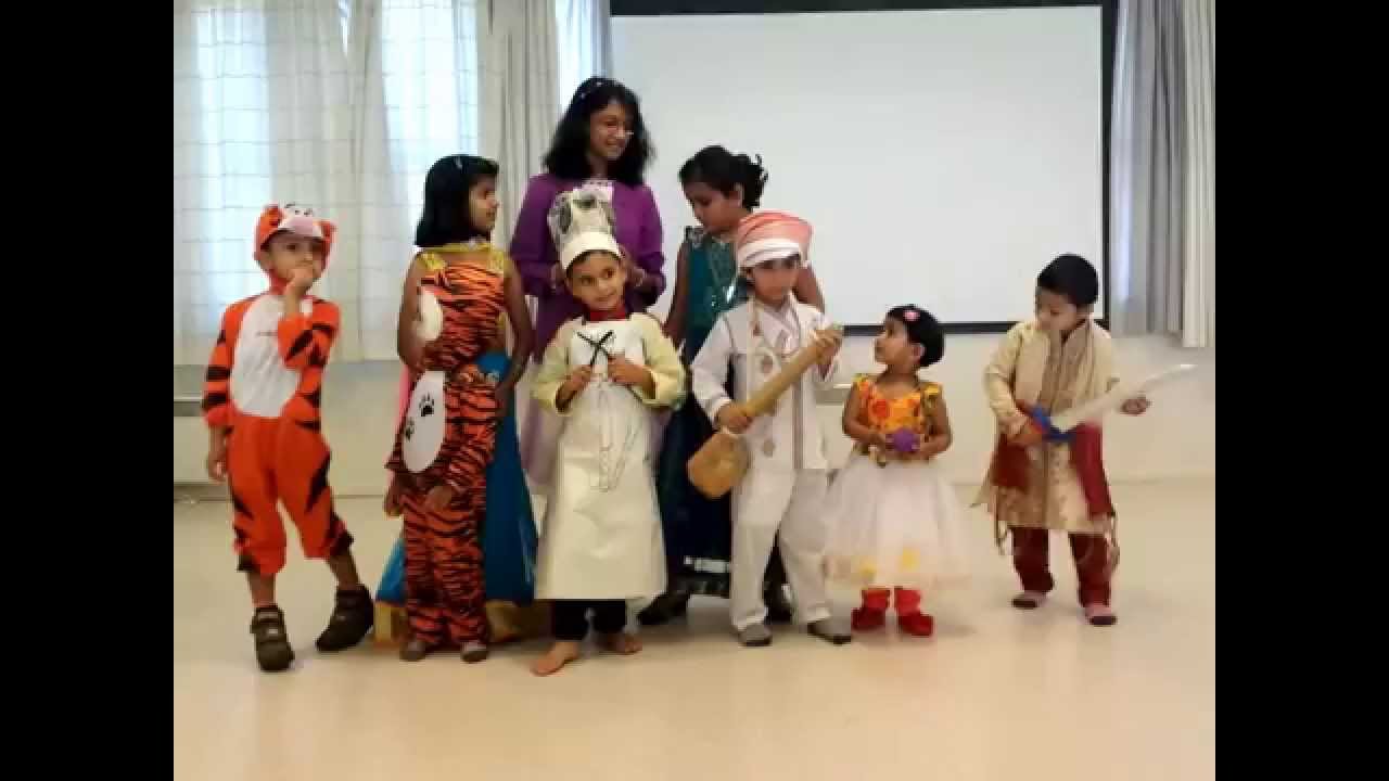 Fancy Dress 10 - Final Posing - Marathi Mandal Norway, Diwali 2014 ...