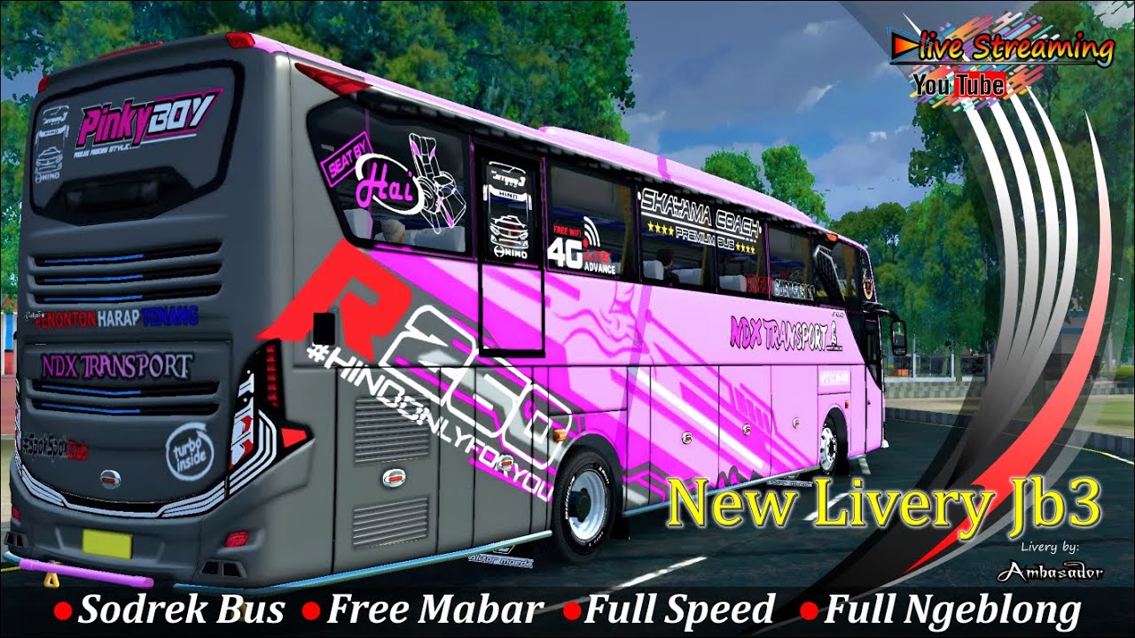 🔴 New Livery Jb3 - YouTube