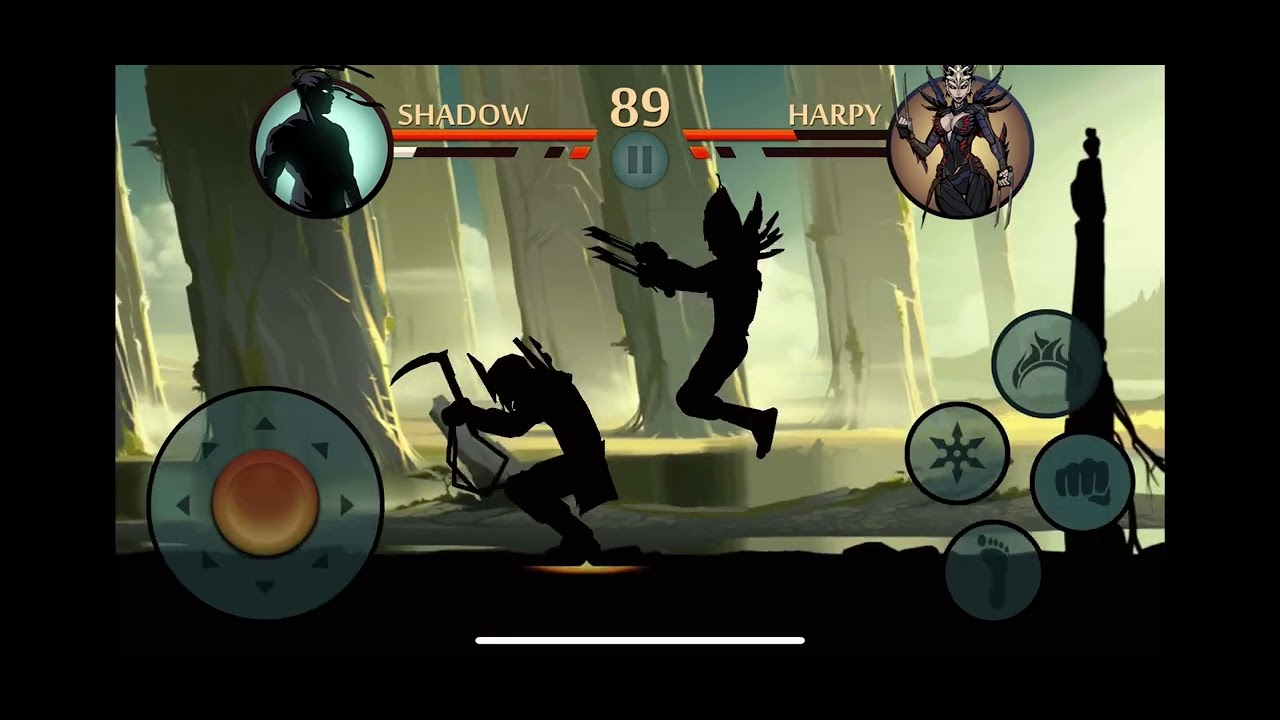Shadow Fight 2: HARPY Earthquake Fight Theme! - YouTube