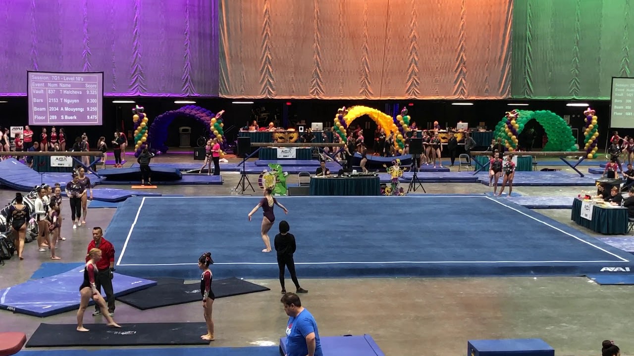 Reese Drotar - Class of 2022 - Long Beach Open 2020 Floor - YouTube