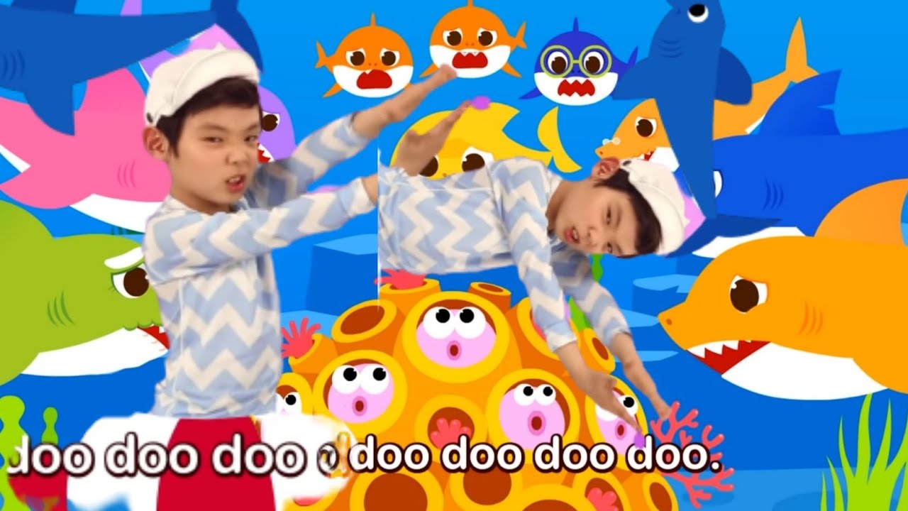 shark mommy baby Shark daddy Shark do do doo song dance - YouTube