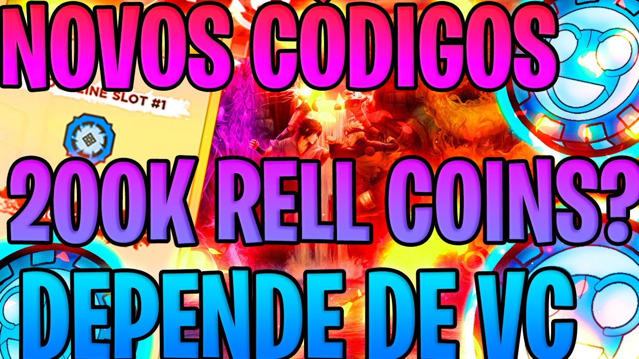 GARANTA JÁ OS NOSSOS NOVO CÓDIGOS 200K DE RELL COINS E 1K SPINS? PARA O ...