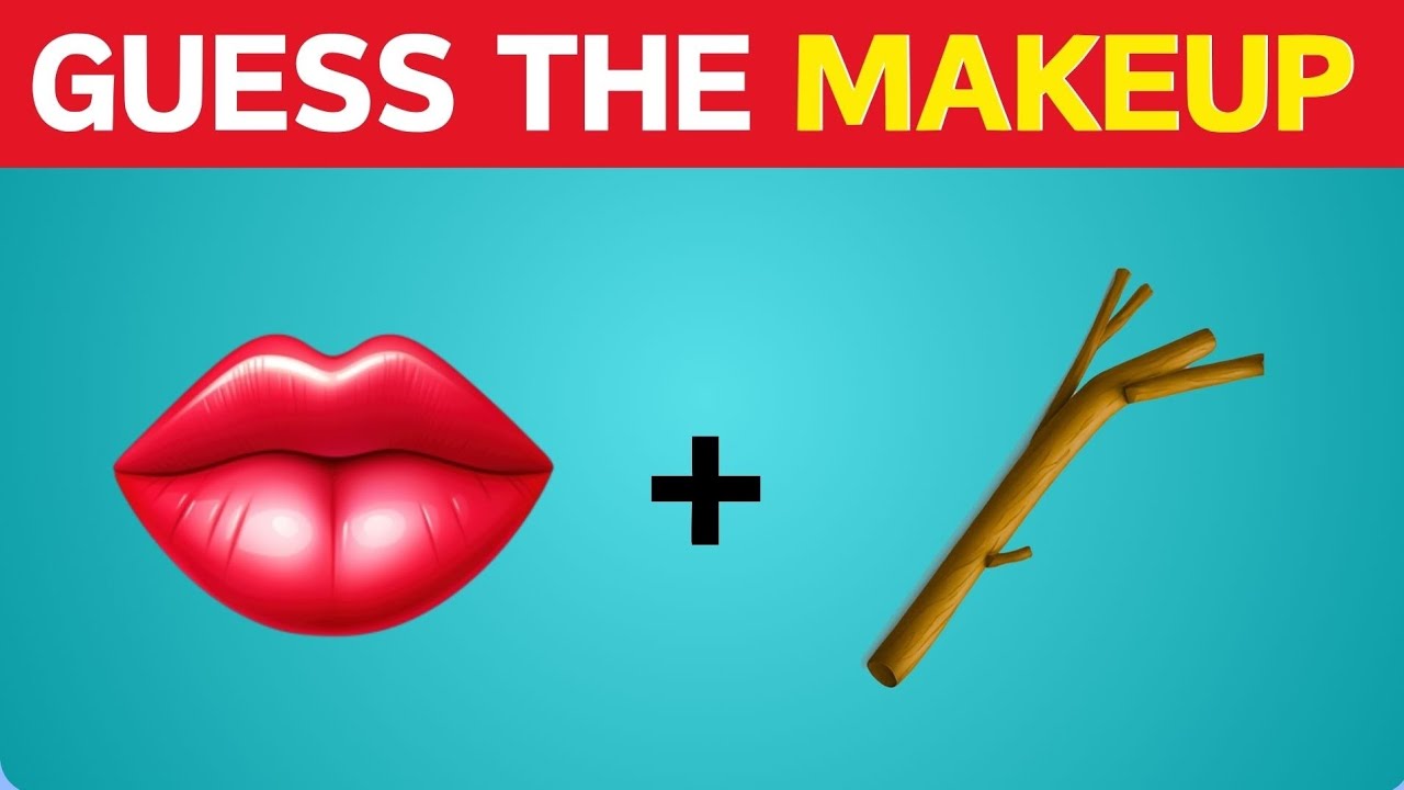 Guess The MAKEUP By Emoji 💄 | Emoji Quiz 2024 #quiz #games - YouTube