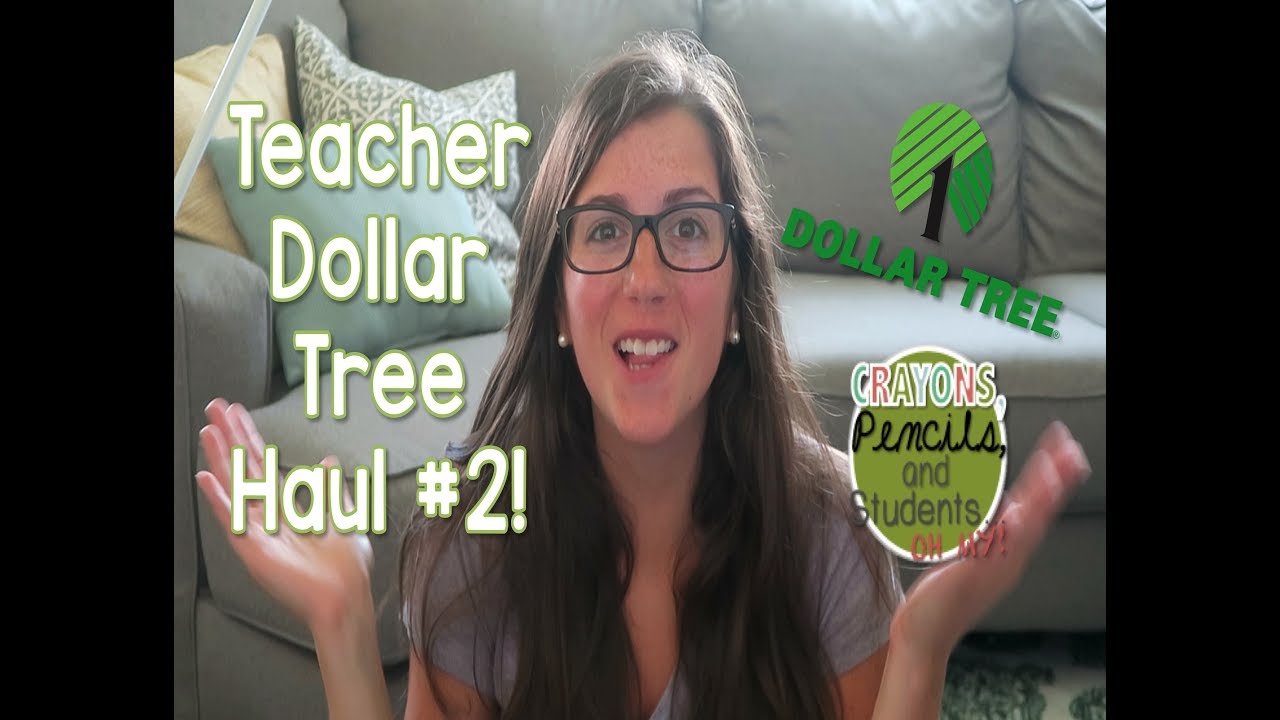 Teacher Dollar Tree Haul #2 - YouTube