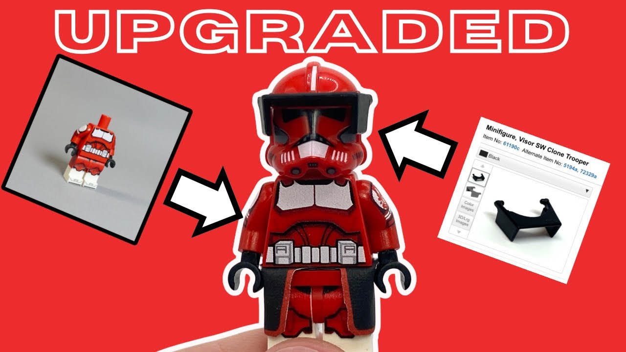 I FIXED LEGO’s Commander Fox Minifigure! - YouTube