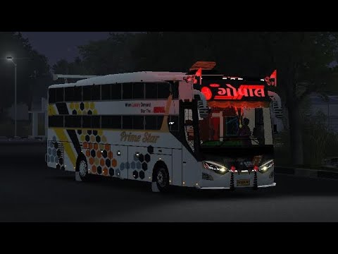 jay gopal prlme satr bus livery|| K_P_GADHADARA || - YouTube