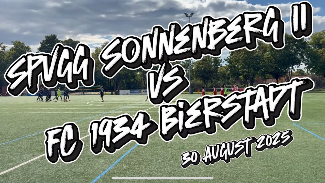 Spvgg Sonnenberg vs FC 1934 Bierstadt (U17) - YouTube