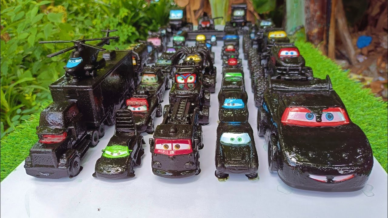 Clean up muddy disney pixar cars, Lightning mcqueen, Tow mater ...