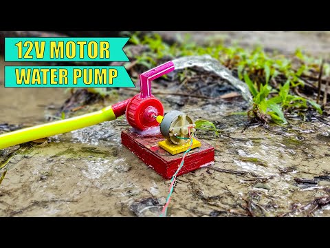 12v Motor Se Mini Toy Water Pump Banane Ka Easy Tarika