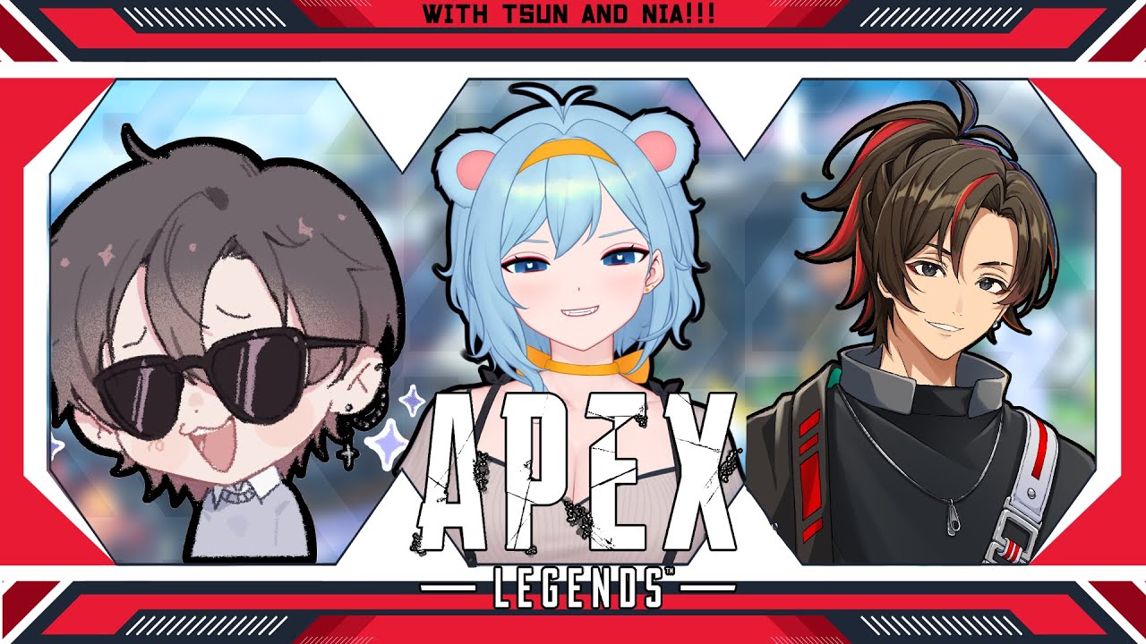 【Apex Legends Ranked w/ Niamocha and Tsun!!!】Back at it again -w ...