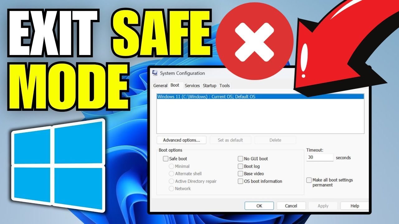 How To Exit Safe Mode on Laptop & PC [2025] - YouTube