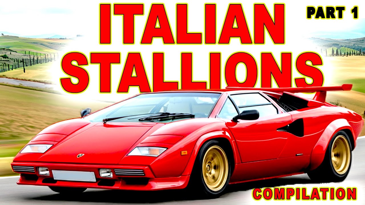 Your Childhood Italian Supercar Dreams: Part 1 🔴 Classic & New Poster ...