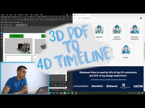 Bluebeam 4D Timeline - YouTube