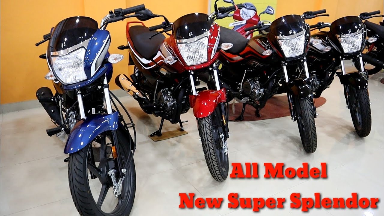 All Model New Super Splendor 125 Bs6 | On Road Price | Review | Super ...