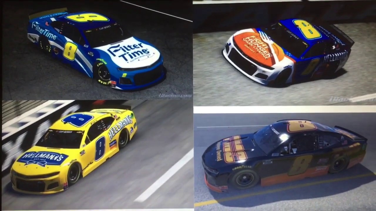 All iracing pro invitational paint schemes - YouTube
